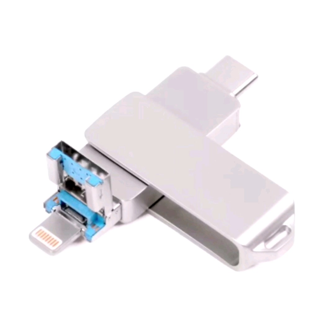 Custom Logo 3-in-1 Otg Usb Flash Drives Type C & Pc 128gb Usb C ...
