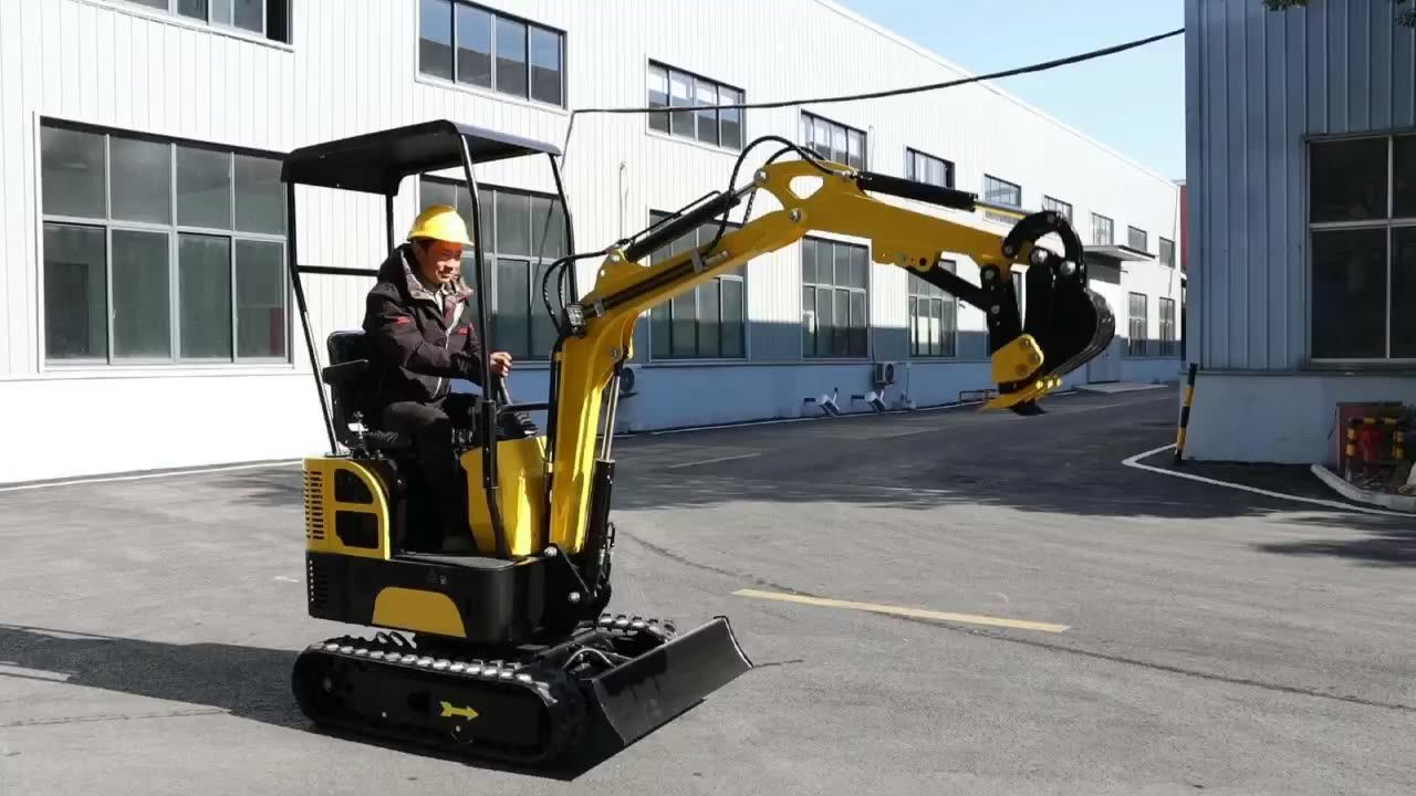 High Quality Home Use Mini Excavators 0.86ton Bagger Small Excavator ...