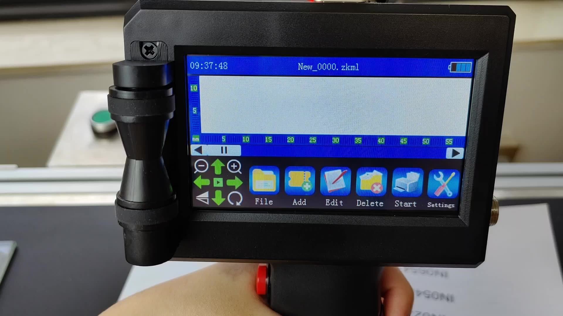 Incode Mini Tij Handheld 12.7mm Machines Box Printing Machine Ink Jet ...