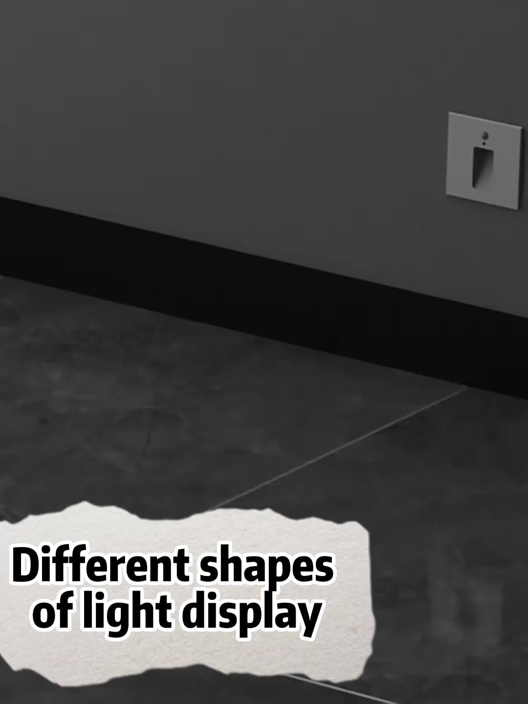 2023 Recessed Indoor Wall Light Induction Stair Step Light For Hotel ...