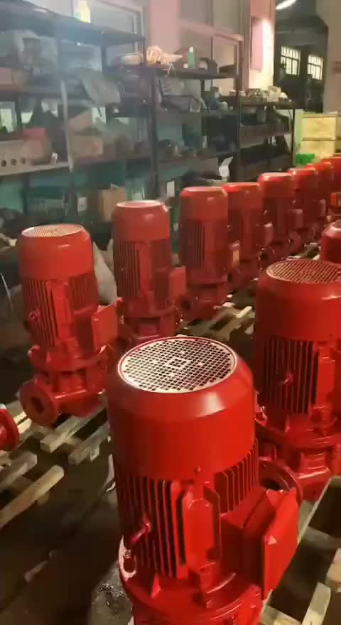 XBD消防泵 3CF认证消火栓ab签立式高压高扬程喷淋水泵7.5KW增压泵-阿里巴巴