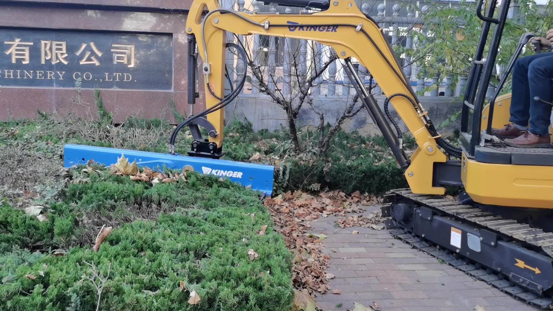 2021hot Sale Front Mounted Boom Mower/skid Steer Attachment/excavator ...