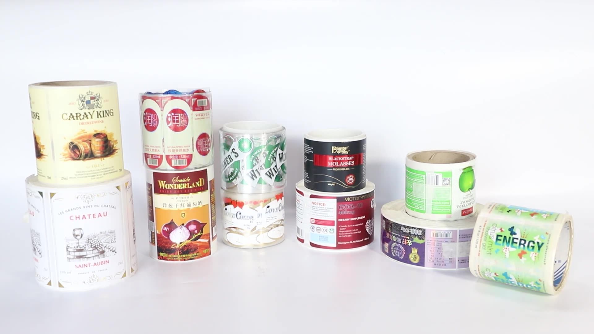 Custom Bottle Shrink Wrap Label Sleeve - Buy Bottle Shrink Wrap,Shrink ...