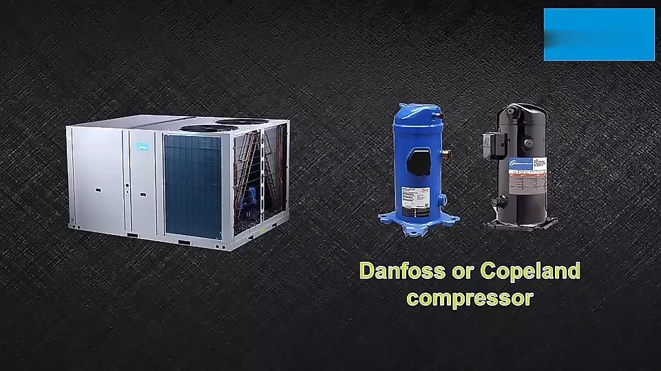 25 Ton R410a Commercial Rooftop Hvac Equipment Carrier Central Air ...