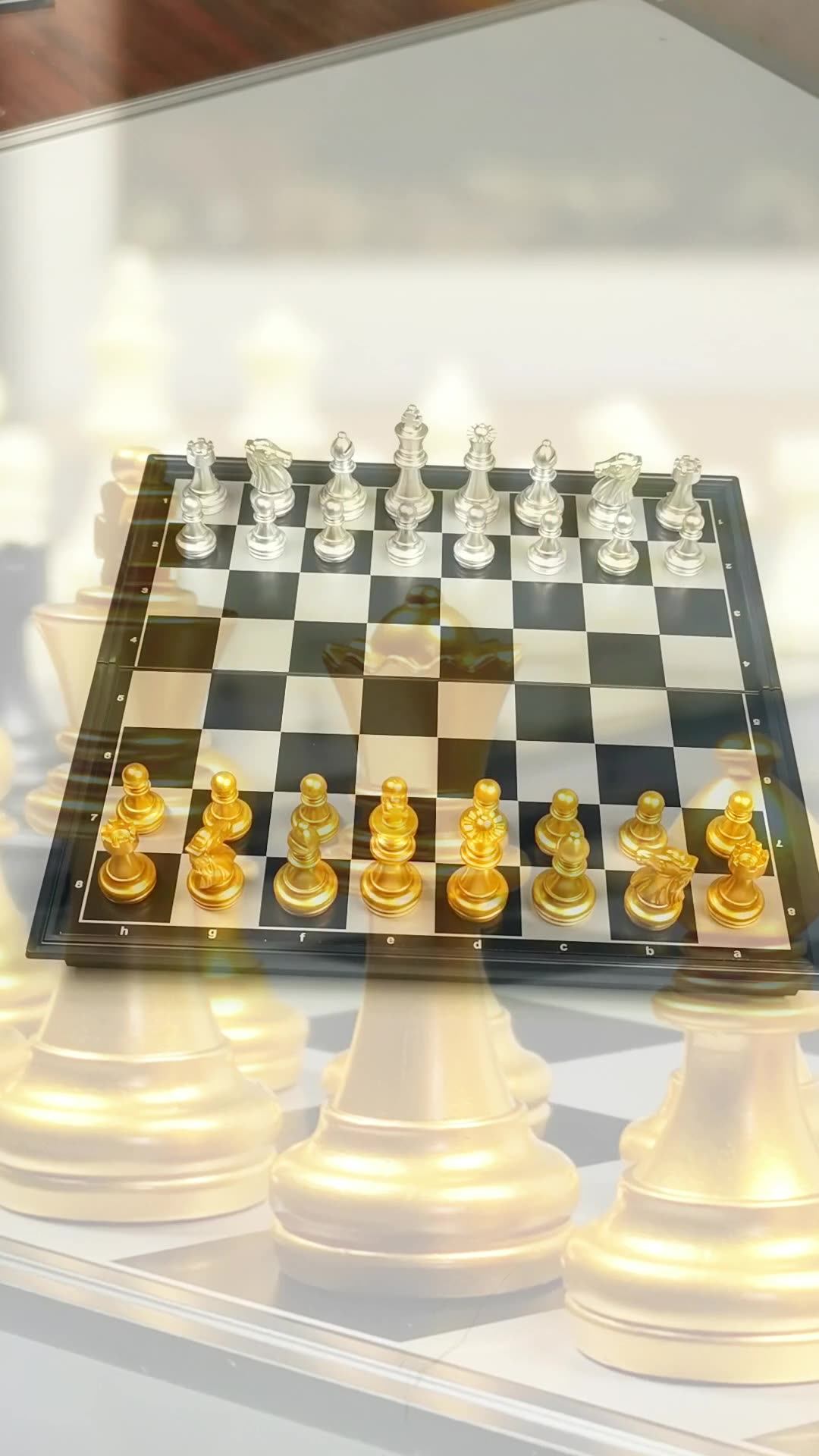 跨境UB磁性国际象棋折叠棋盘磁力棋子chess儿童训练西洋棋外贸单-阿里巴巴