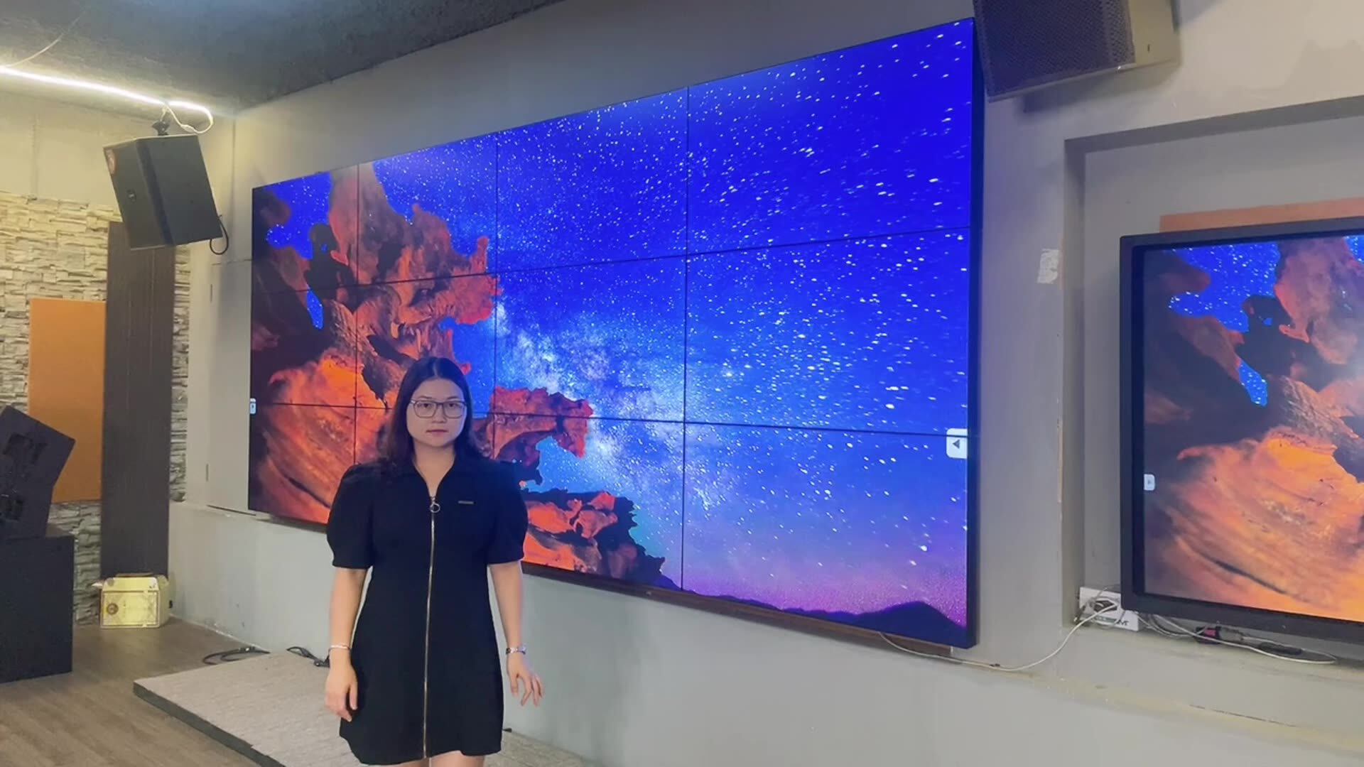 2x3 3x3 Seamless Price Video Wall Large Screen 46 49 Indoor 55 Inch ...