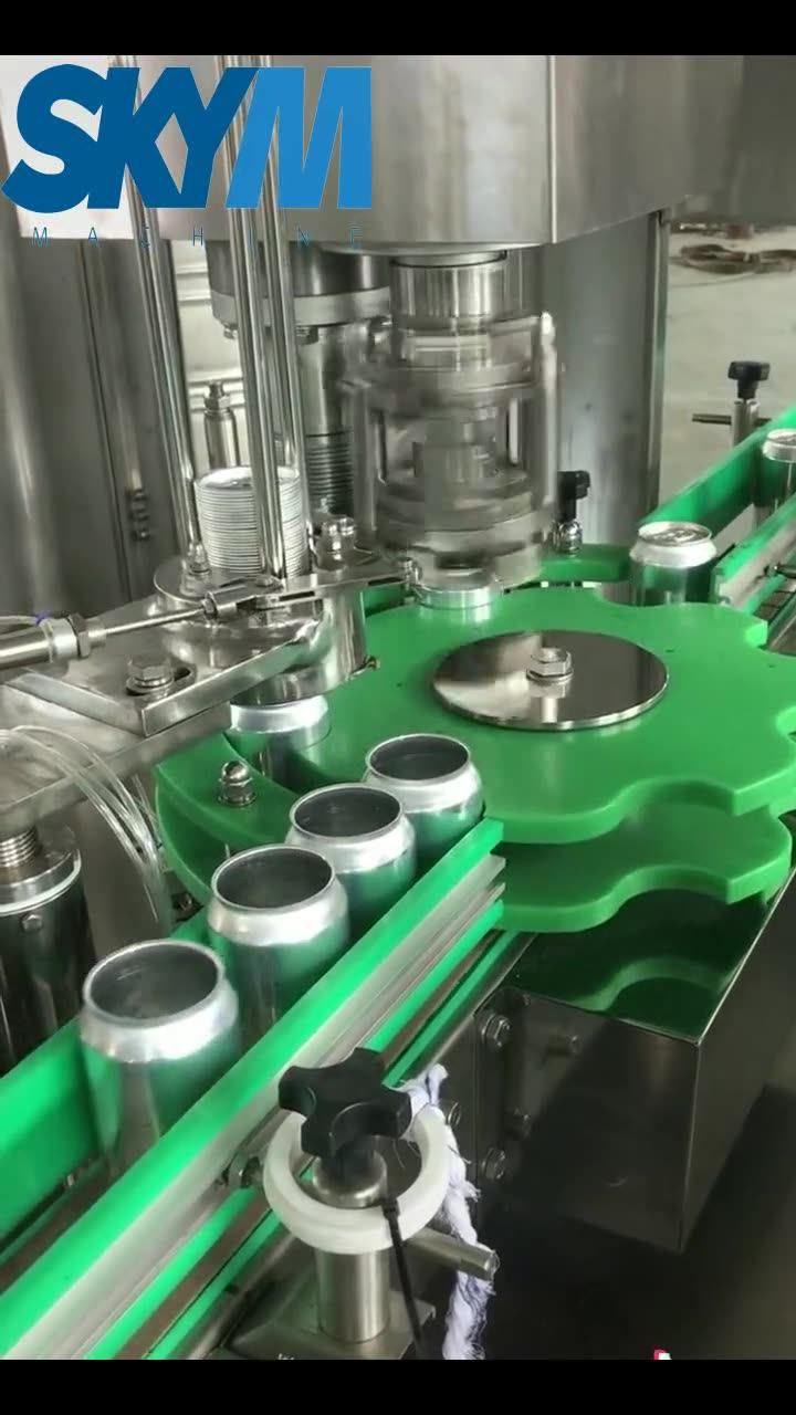Factory Price Small Scale Aluminium Tin Pop-top Can Filling Machine ...