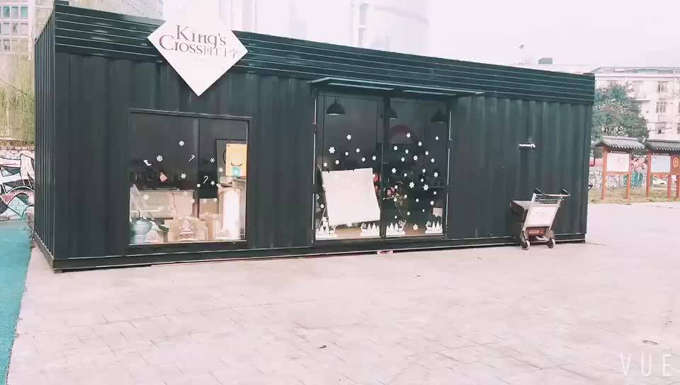 Free Design Shipping Container Cafe Food Kiosk Booth Container Coffee ...