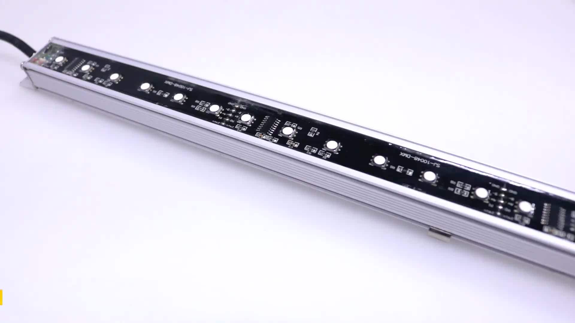 1m Dc24v Outdoor Rgb Dmx 3in1 Led Wall Wash Light Linear Bar Washer ...