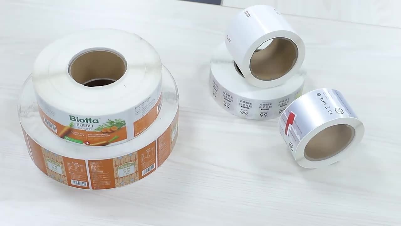 Waterproof Thermal Shipping Label Sticker Barcode Label Supermarket ...