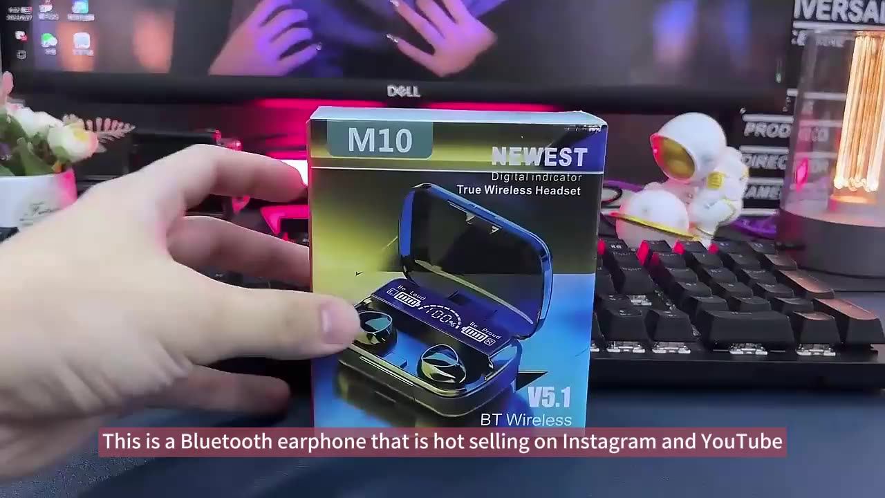 M10 Tws Power Bank Pod Electronics Gaming Ecouteur Auricular Earbuds ...