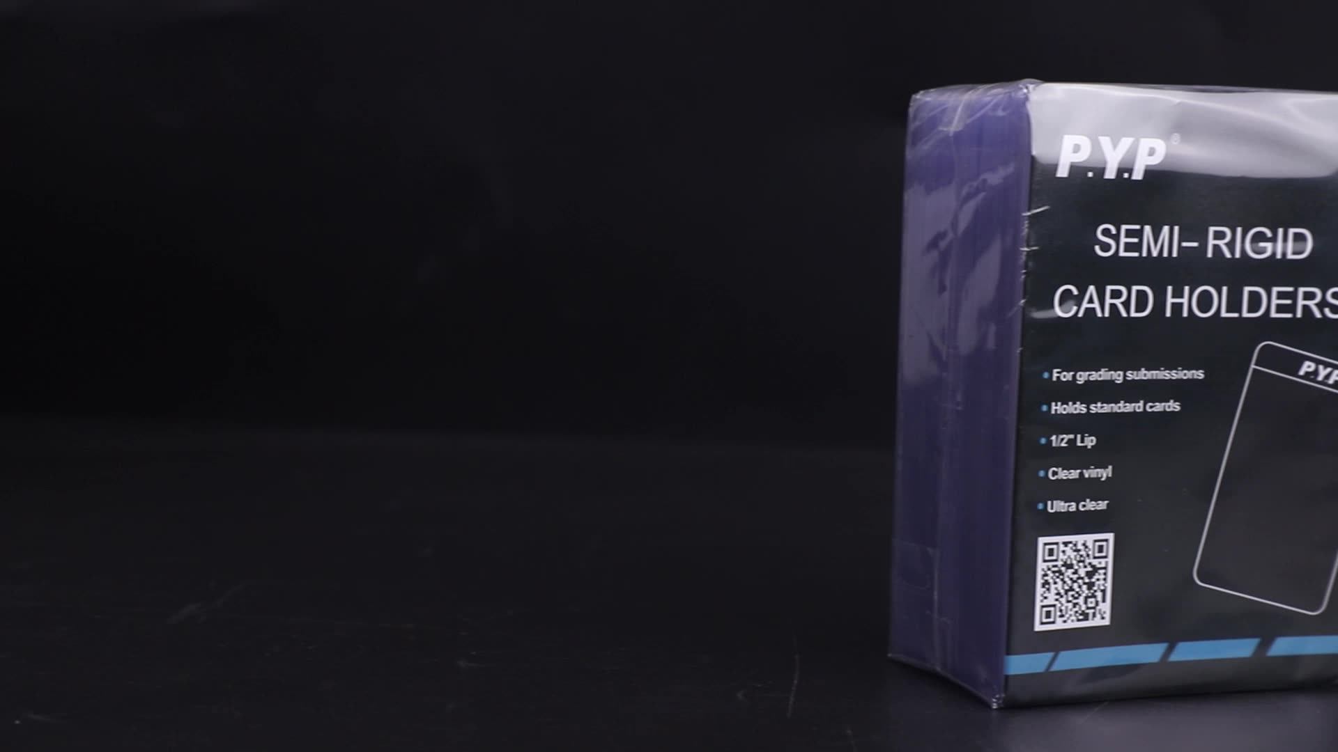 Custom Logo Transparent Clear Pvc Semi Rigid Card Sleeve Case Saver 1 ...