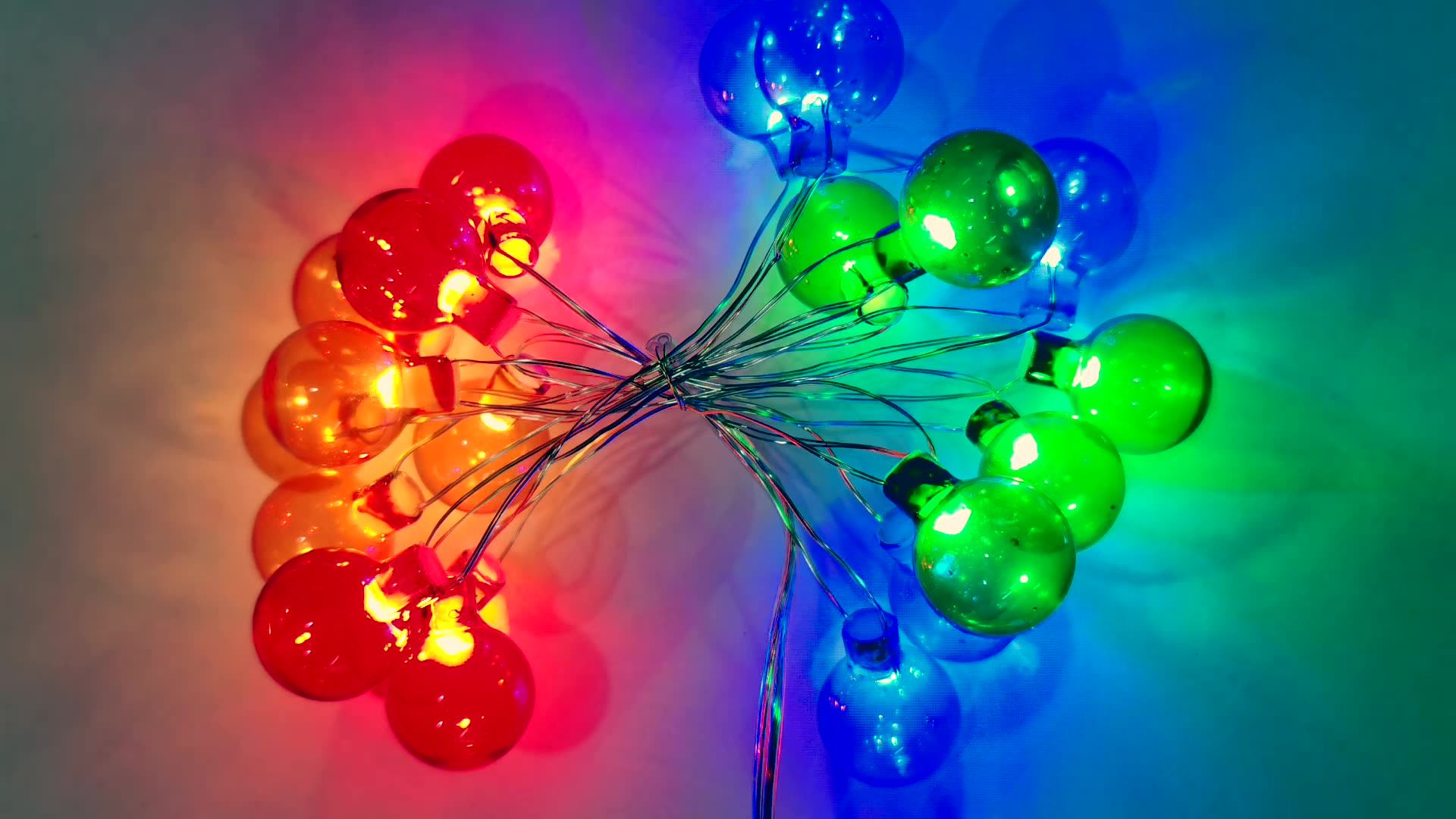 Battery Operated Fairy 20 Count Glass Globe Copper Wire Lights Battery ...