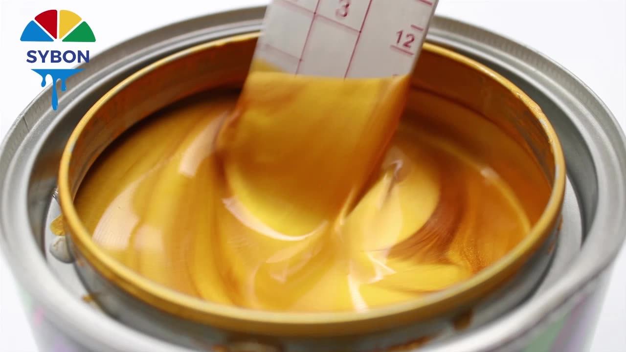 Metallic Gold Paint Colors Car Paint Mixing Lacquer Auto Tone For ...