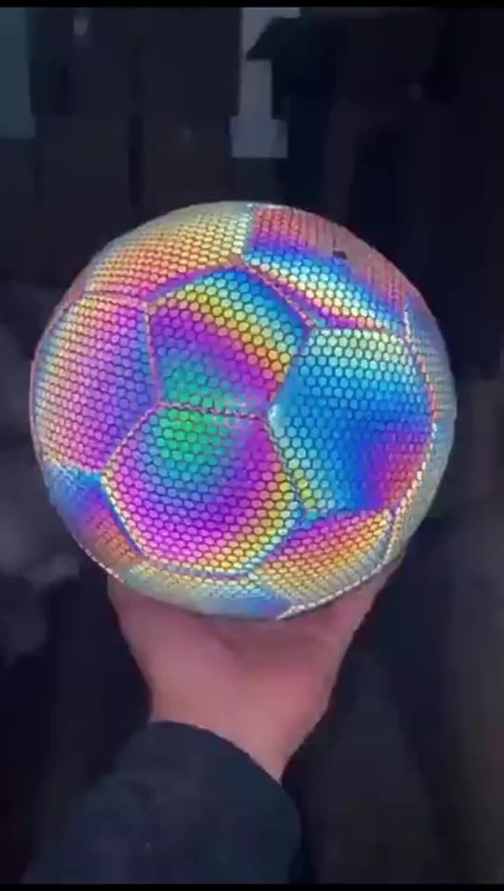 Glow In The Dark Football Luminous Night Reflective Footballs ...