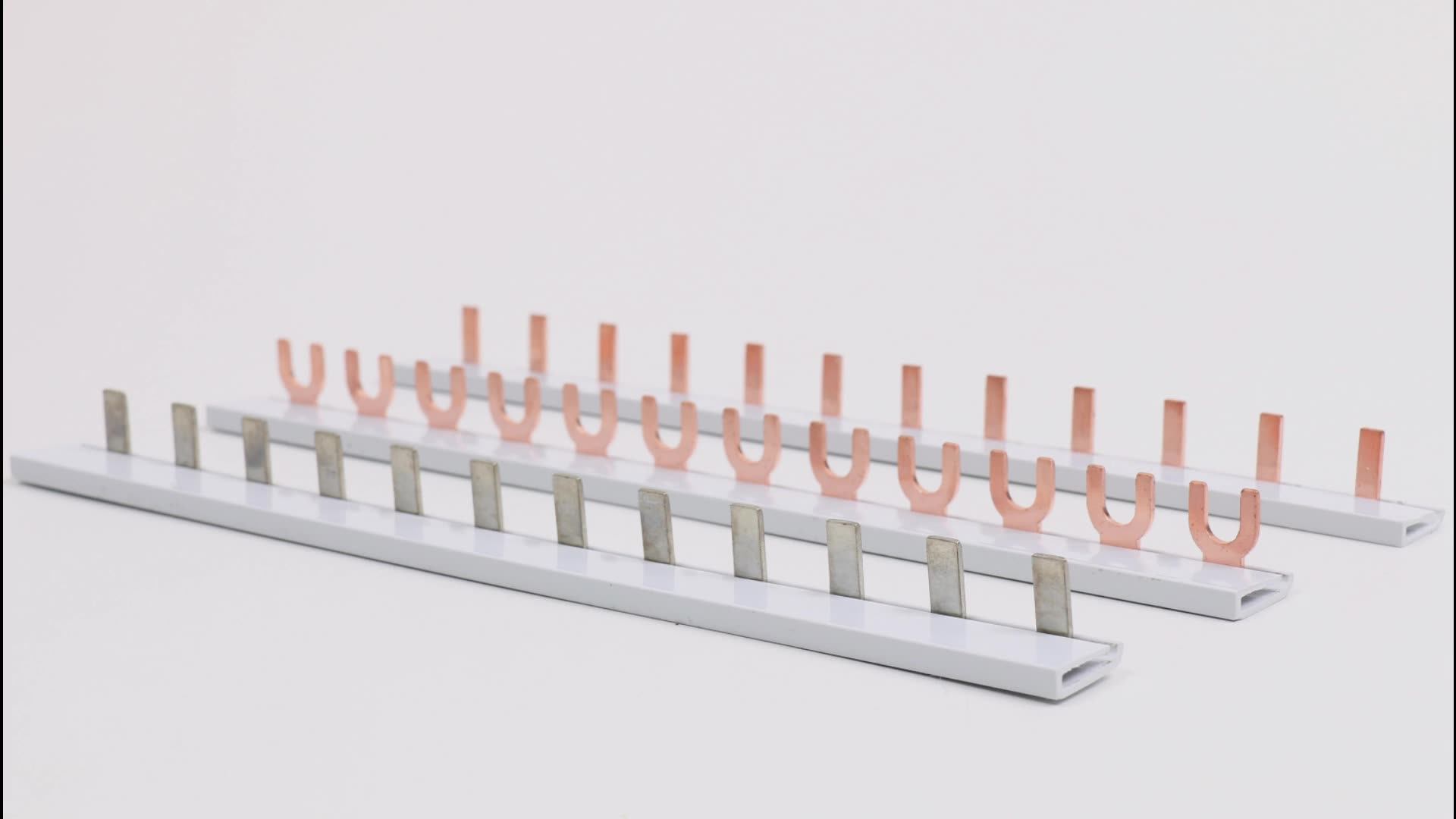 Terminal Block Connector Copper Busbar,1p 80a Pin Type Busbar,Bus Bar ...
