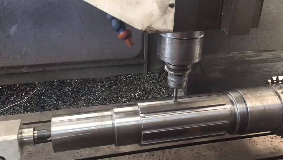 Cnc Machining 40crmnti Rotary Kiln Mill Spline Drive Shaft - Buy Pto ...