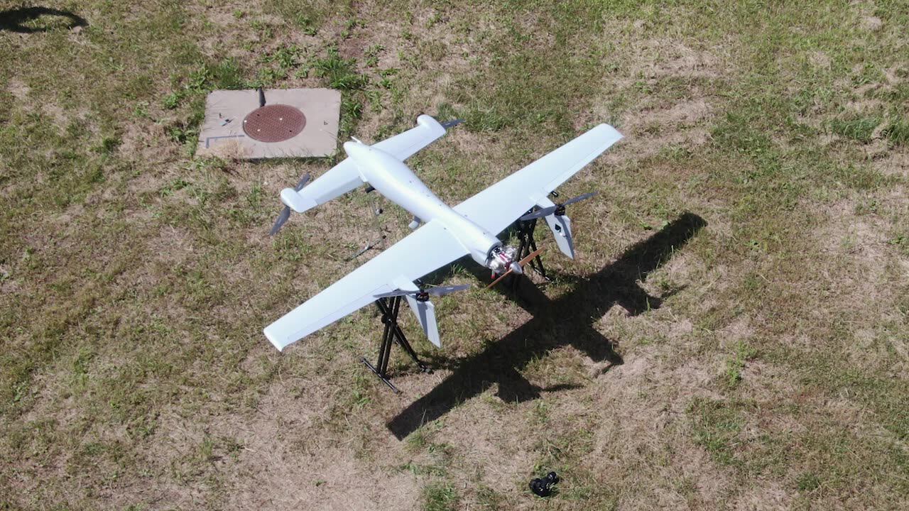 Foxtech Rex 340 Canard Vtol Drone Uav Vuelo Largo Tiempo De Drone Para ...