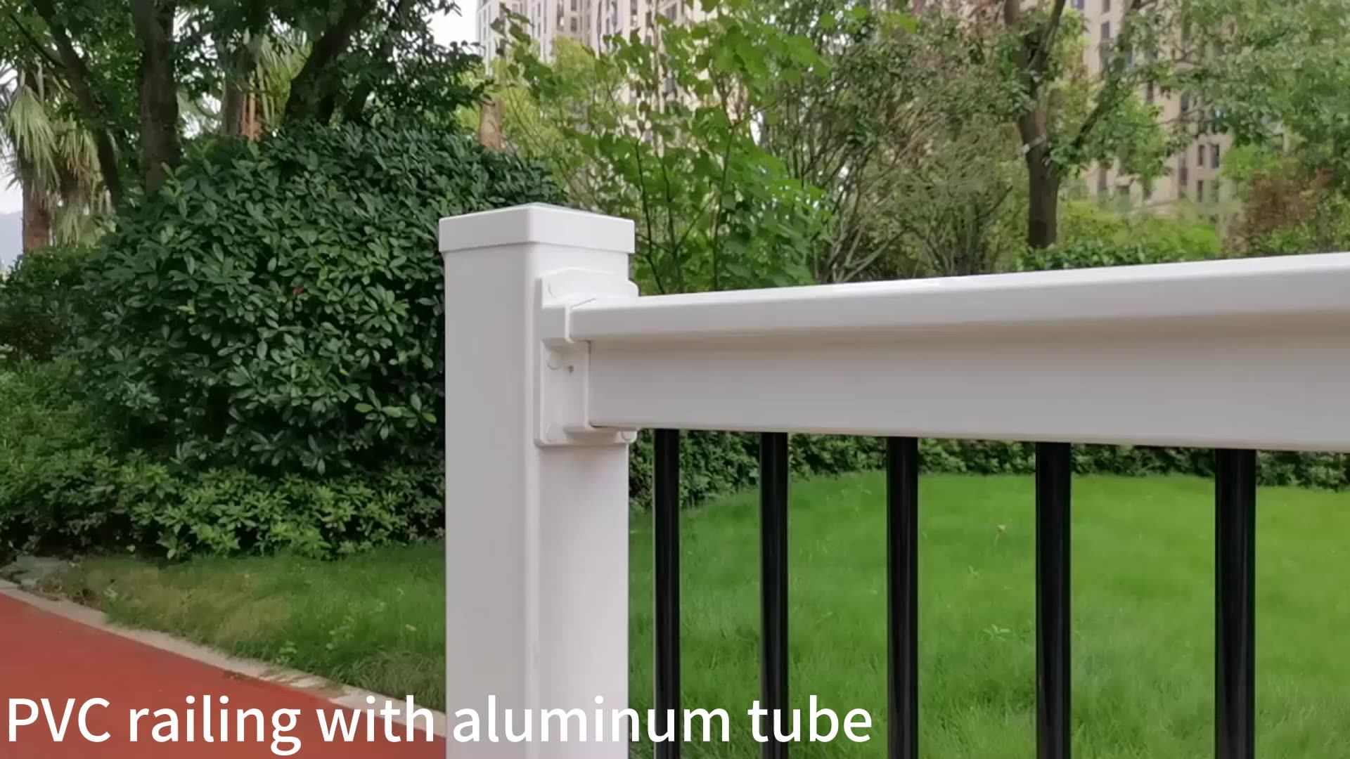 Deck Stair Railing,Exterior Pvc Handrail - Buy Pvc Modern Handrail,Pvc ...