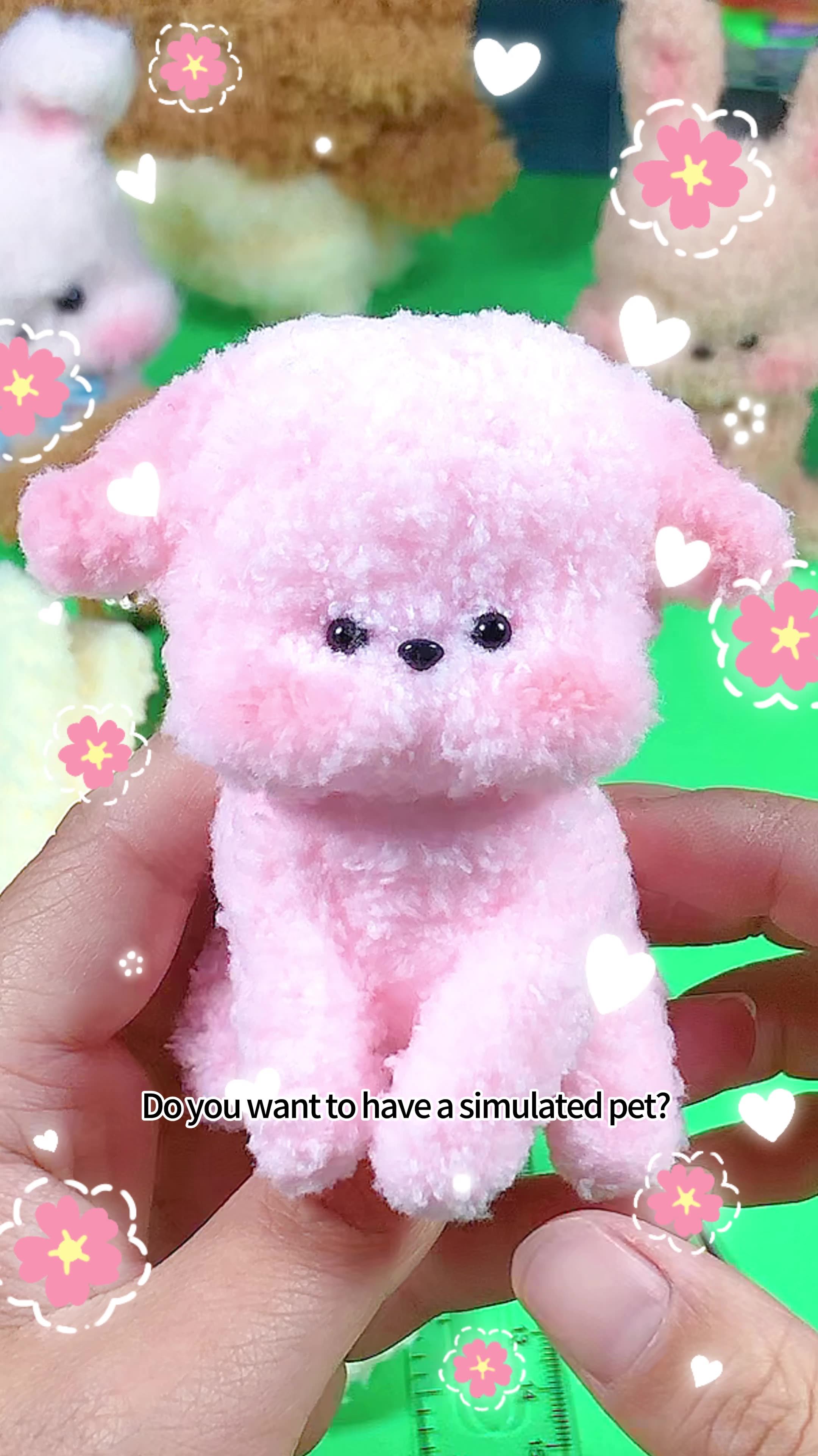 Bohe Pipe Cleaner Craft 15mm Set Coral Fleece Fuzzy Sticks Plush Twist ...