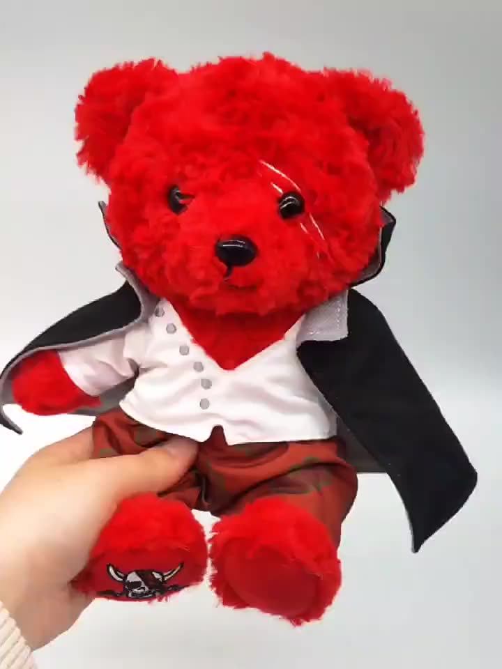 Anime One Pieced Movie Red Plushie Teddies Bear Stuffed Animals Plush ...
