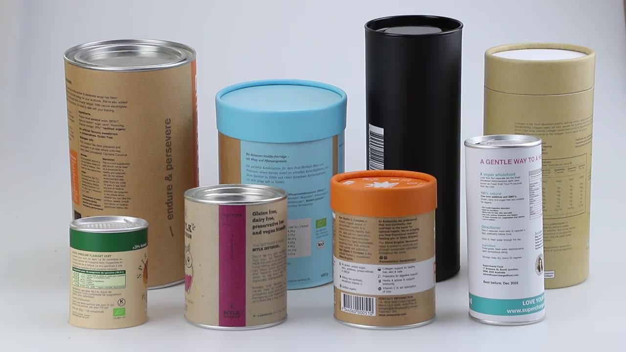 Ldpe Paper Tin Can Plastic Lid Pe Top Reseal Caps - Buy Plastic Tin Can ...