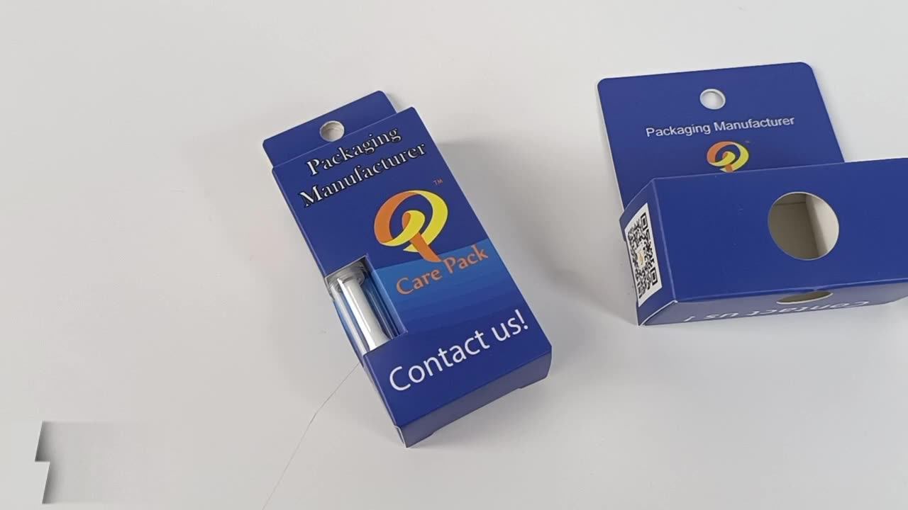 Reverse Jar Dab Packaging Folding Paper Box Concentrate Wax Containers ...