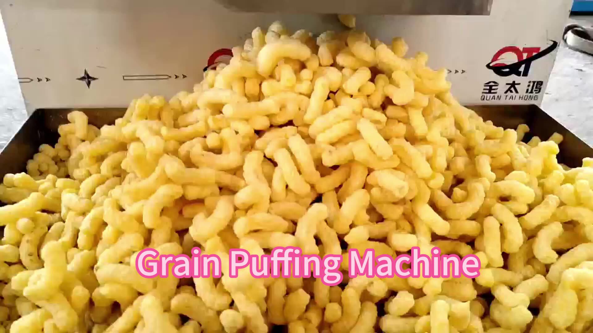 Small Snack Food Processing Equipment,Corn Snack Extruder ...