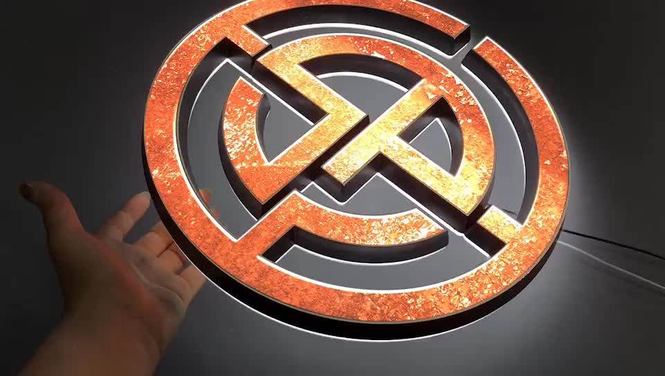 Custom Engraved Laser Cut Table Acrylic 3d Logo Illuminated Advertising ...