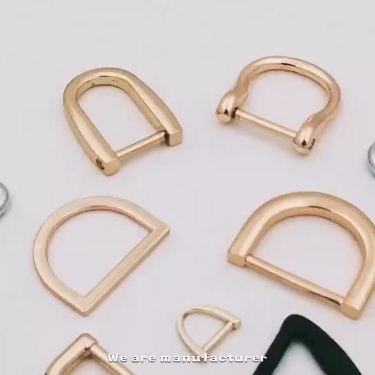 Custom High Quality Bag Decoration Metal D Ring For Handbag - Buy D ...