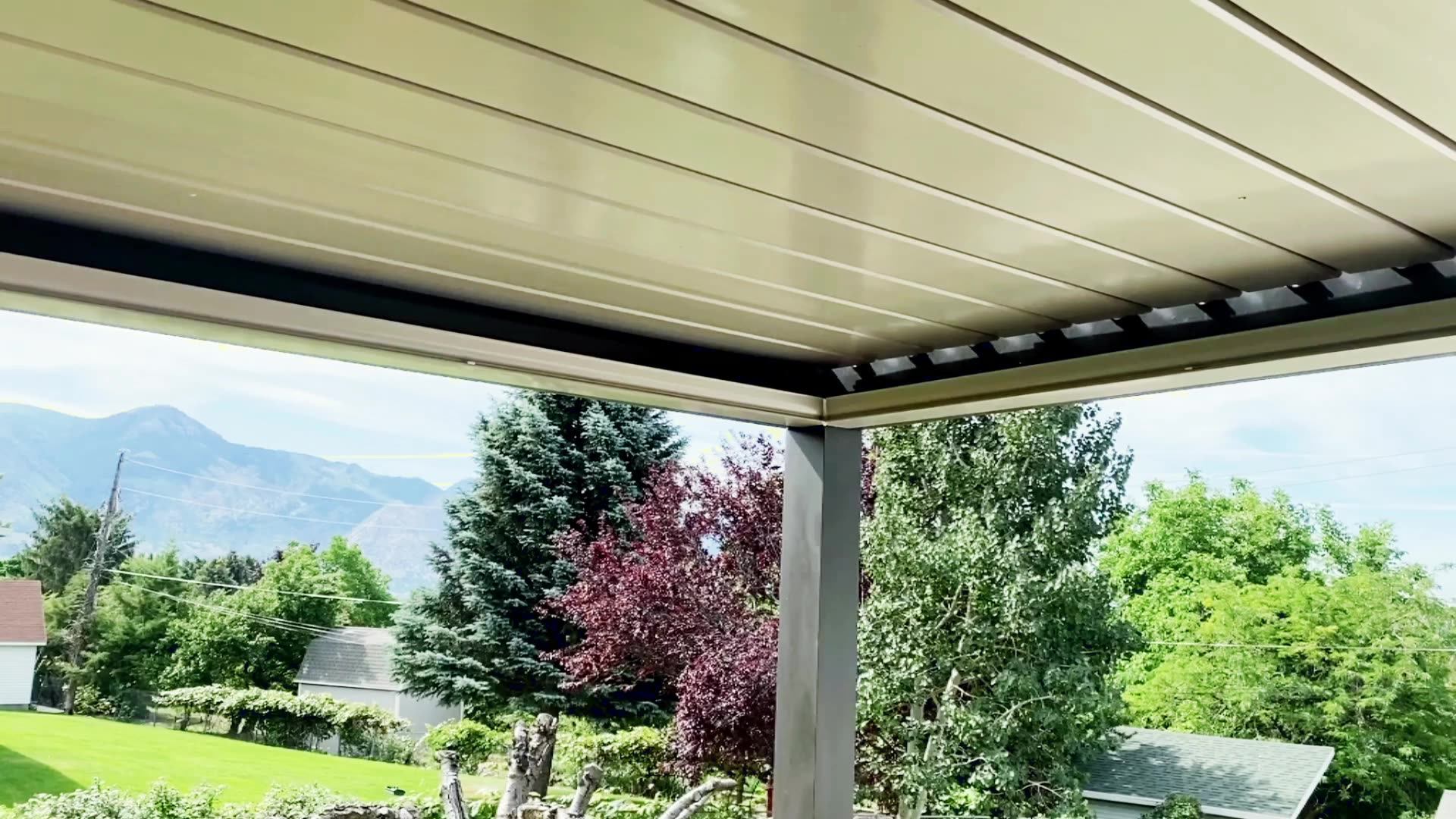 Toma-european Standard Motorized Aluminium Pergola 6m*4m Pergola With ...