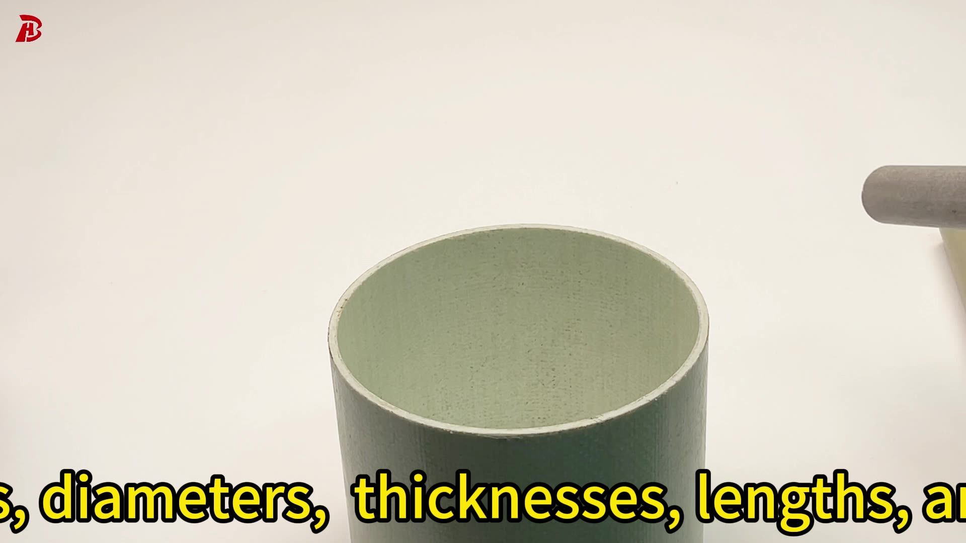 Glass Fiber Tube Pipe Epoxy Fiberglass Tube Glass Fiber Hollow Pipe ...