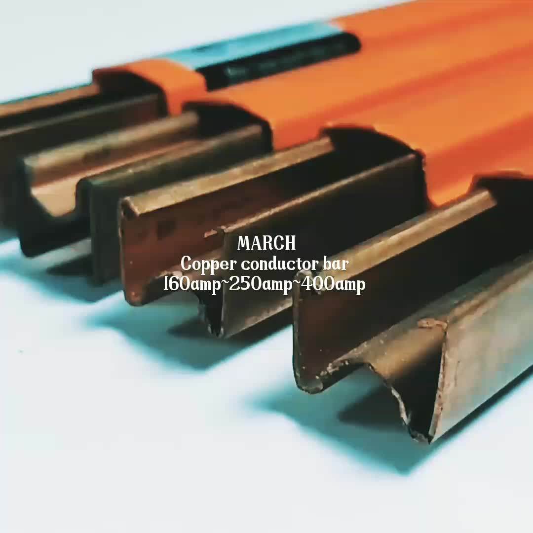 Insulated Copper Conductor Bar Shrouded Busbar System For Crane - Buy ...