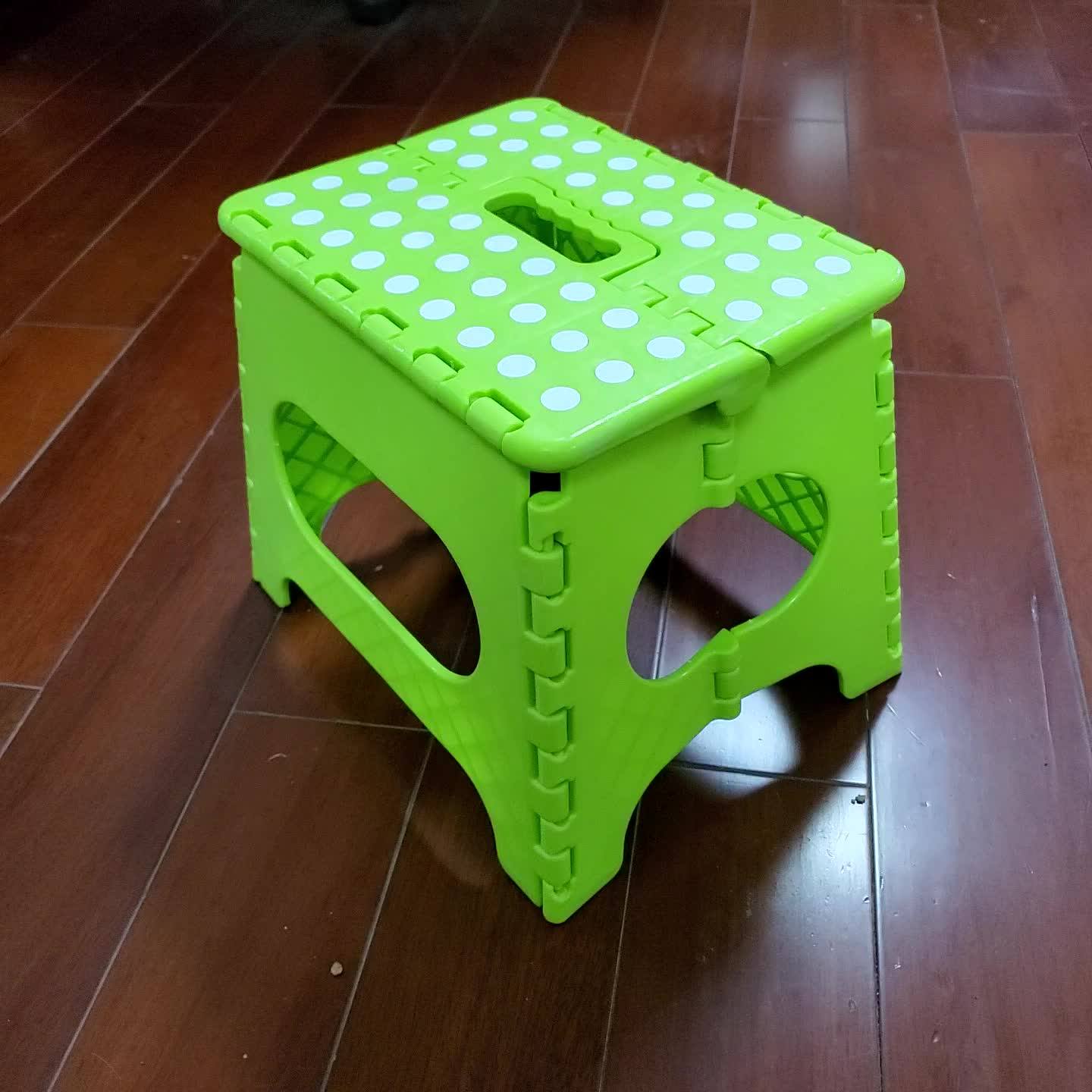 Plastic Folding Bath Step Stool 9inch Convenient Stool - Buy Bath Stool ...