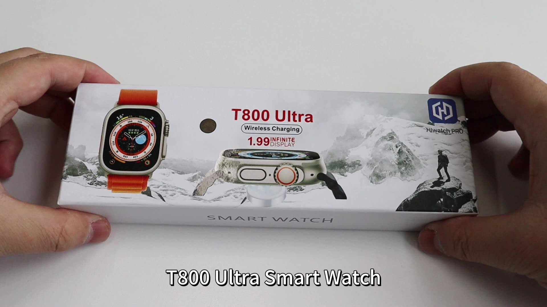 T800 Ultra Watch Smartwatch Ultra Series 8 Full Touch Bt Call Woman Man ...