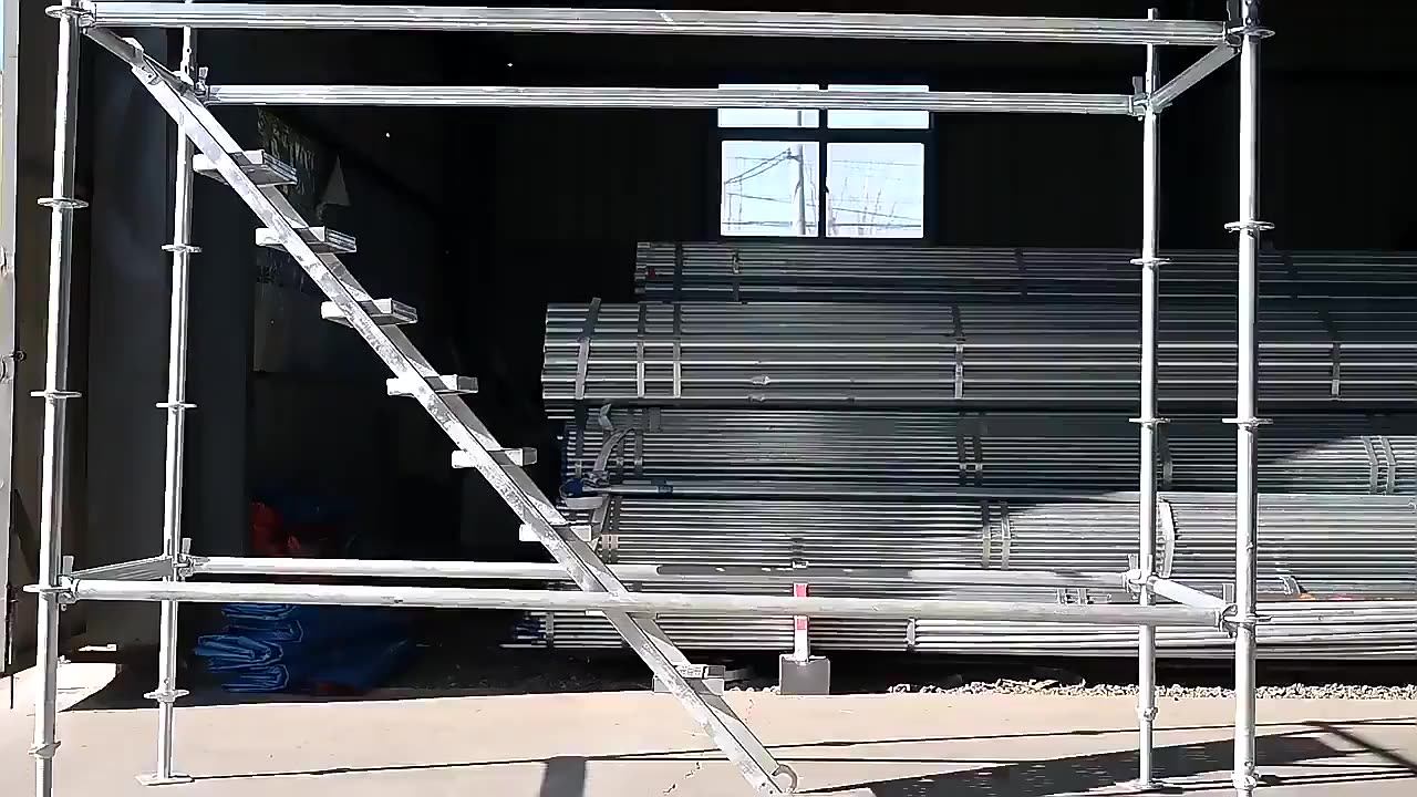 Professional Factory Oem H Frame Scaffolding Parts Galvanized Steel ...