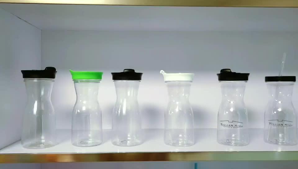 Wine Juice Water Clear Catering Plastic Decanter Carafe W/ Lid - Buy ...