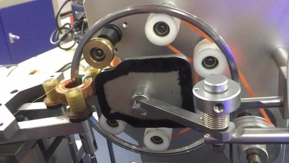 Desktop Edge Sliding Automatic Transformer Toroid Core Winding Machine ...