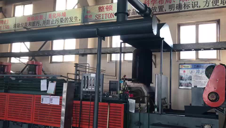 Bolts Heat Treatment Furnace Roller Type Mesh Belt Control Atmosphere ...