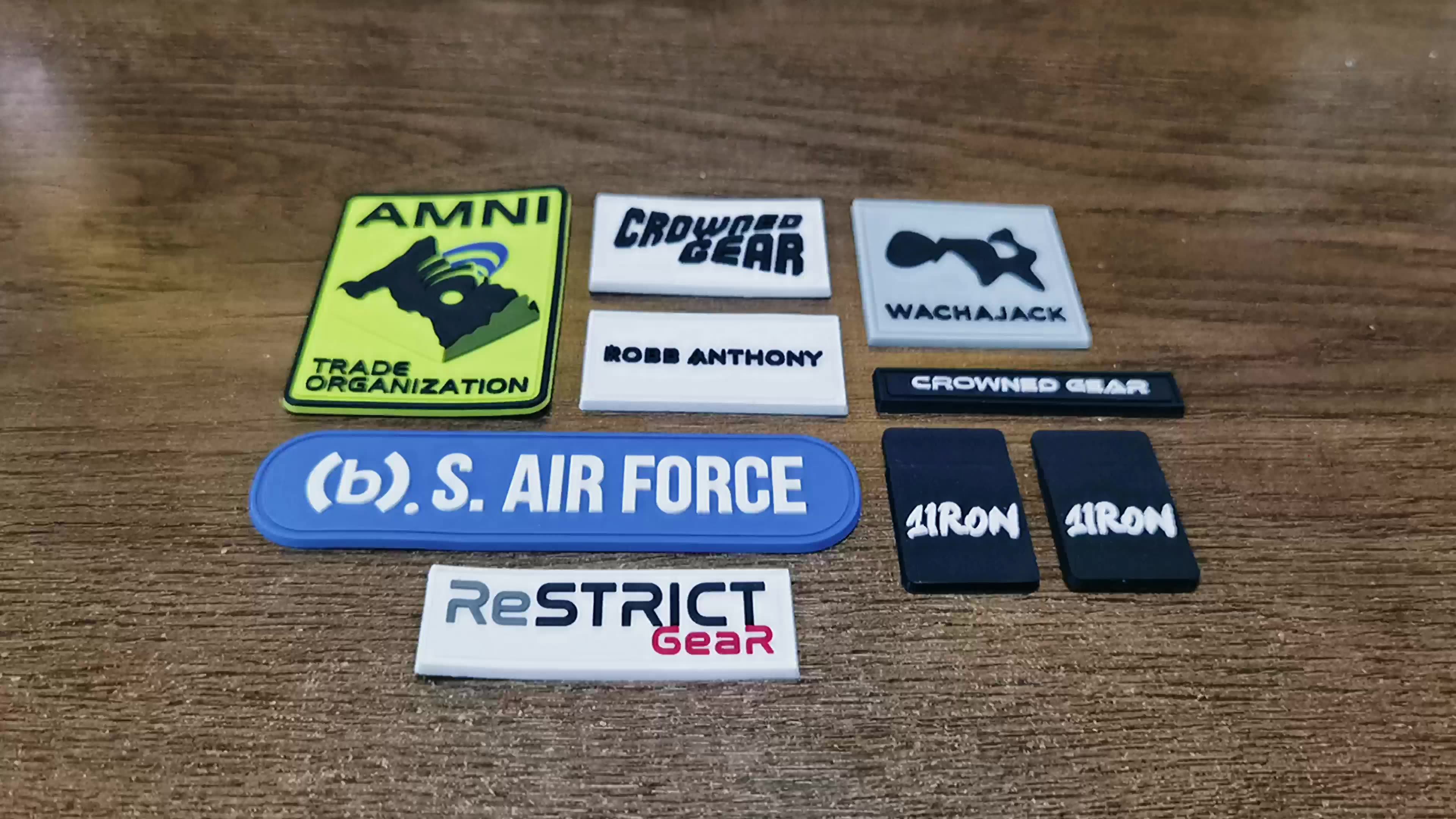 Popular Manufacture Soft Rubber Pvc Patches And Labels,Rubber Pvc ...