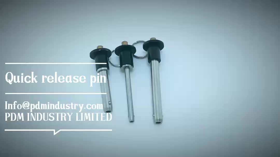Stainless Steel Push Quick Release Locking Ball Pin - Buy Quick Release ...