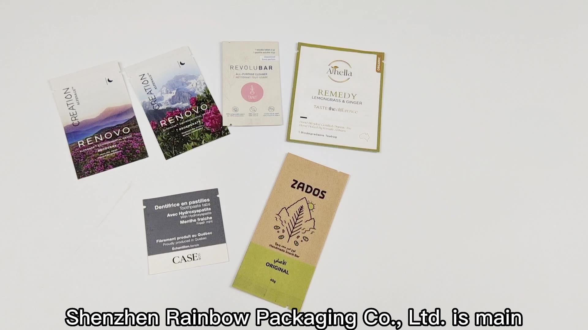 Factory Custom Printed Biodegradable Sachets Tea Bag Packaging ...