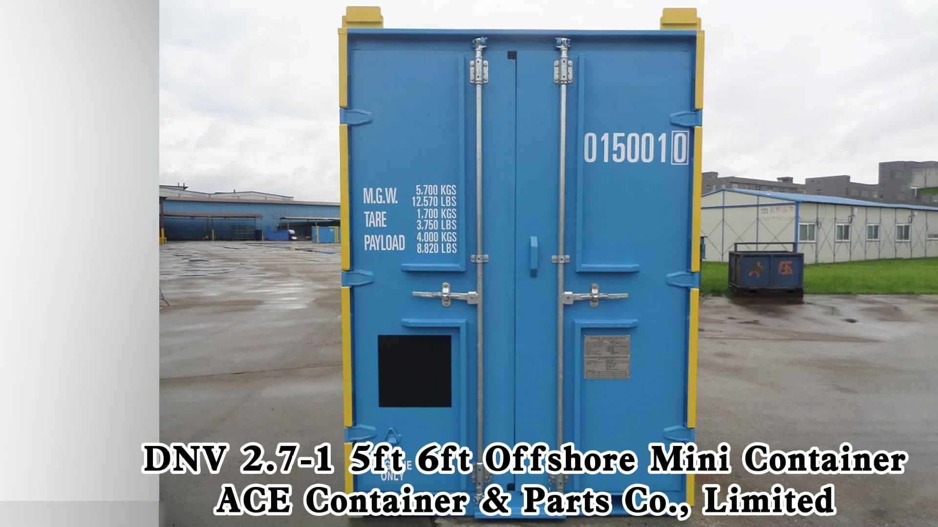 Dnv 2.7-1 Standard Mini Shipping Box 6ft Offshore Container - Buy Dnv ...
