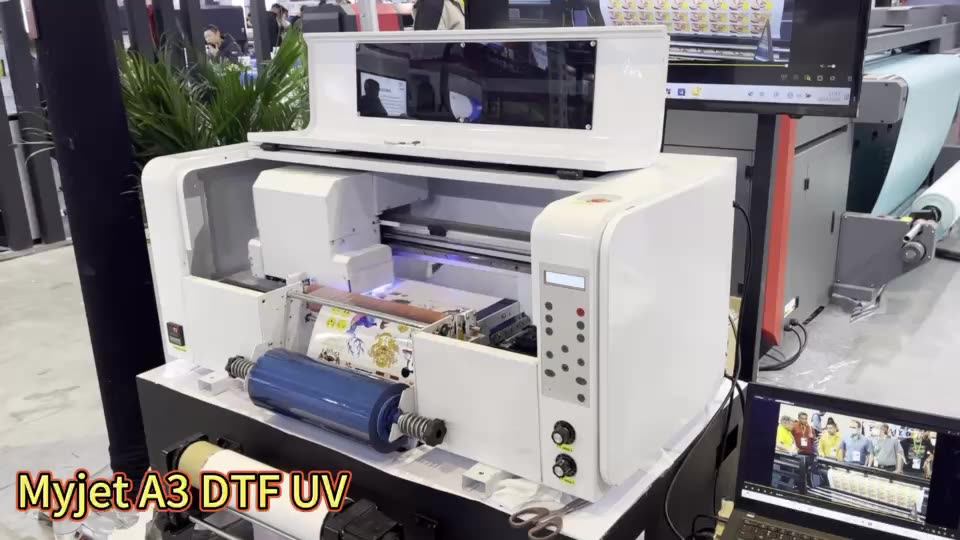 A3-pro Ab Cold Peel Sticker Paper Transfer Uv Sticker Printing Machine ...