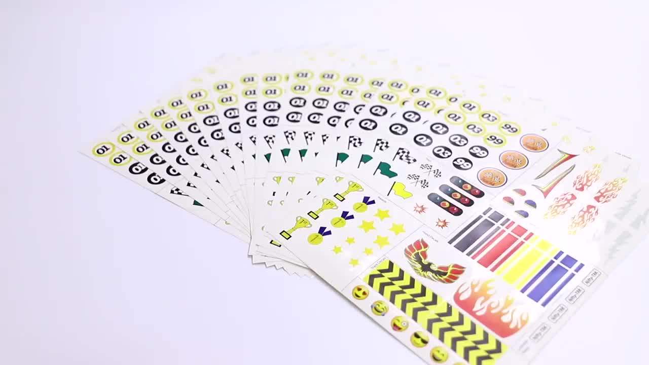 Custom Sticker Label A3 A4 A5 Paper Round Writeable Brown Kraft Sticker ...