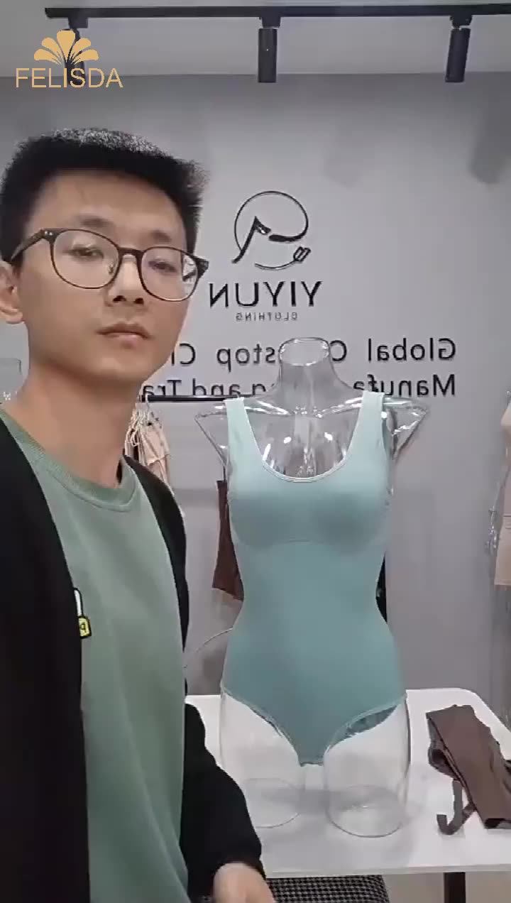 Seamless Shapewear Bodysuit For Women Tummy Control Butt Lifter Body ...