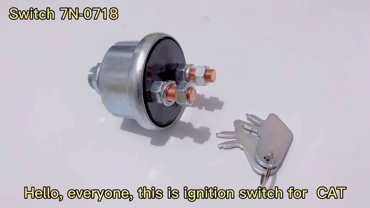 Diesel Engine Parts Switch Disconnect 7n0718 7n-0718 With 2 Keys For ...