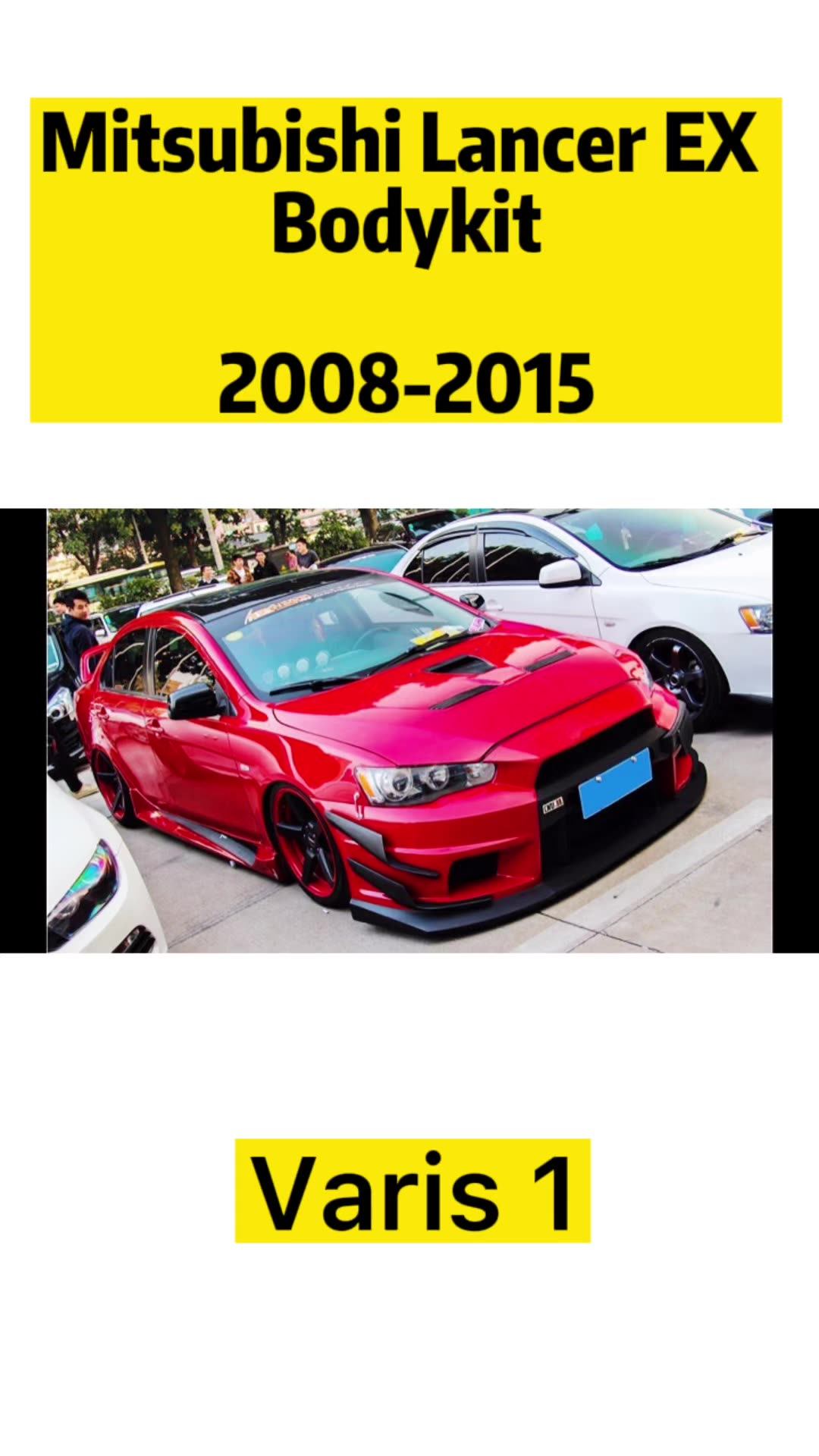 CAR BODY KIT FOR MITSUBISHI LANCER EX EVO X FRONT BUMPER REAR BUMPER ...