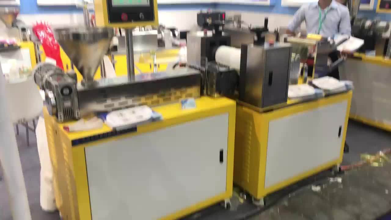 Lab Pe Cast Stretch Film Machine/mini Plastic Extruder Machinery - Buy ...