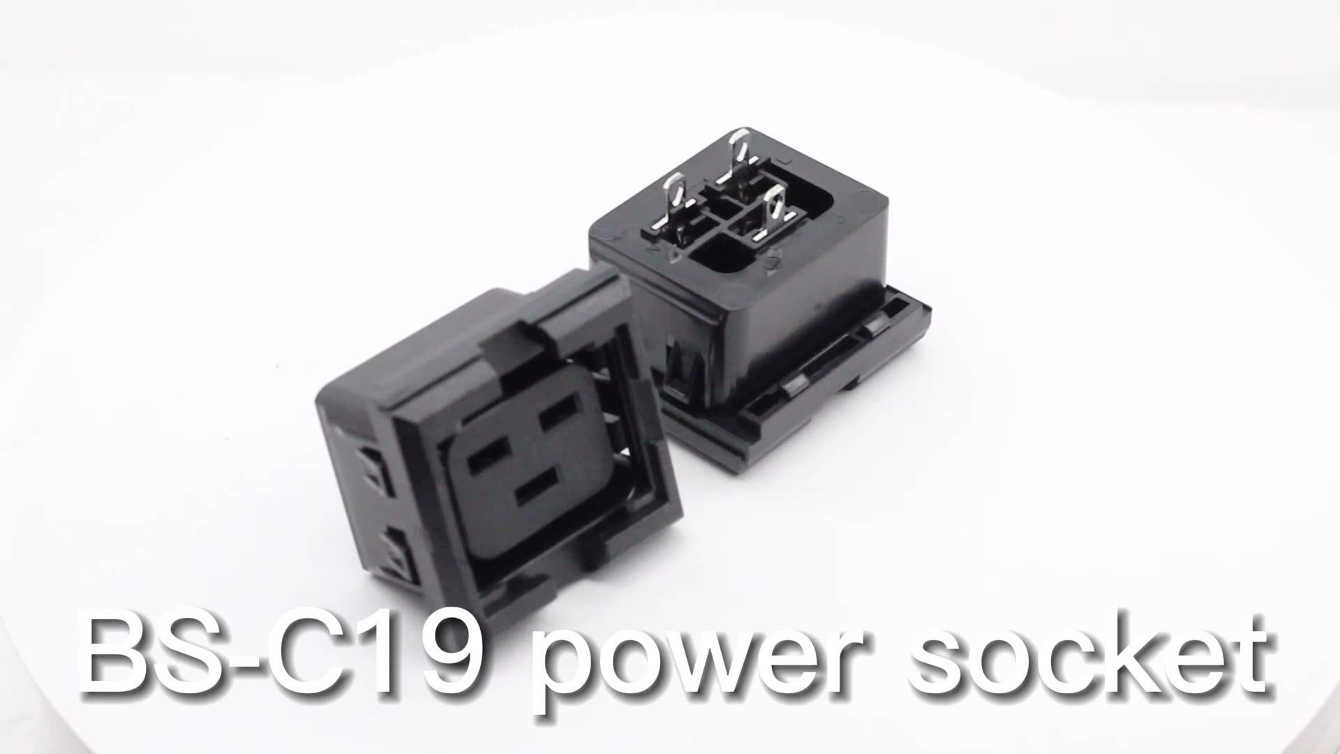 Iec 320 C19 Lockable Pdu Receptacle Outlet Sockets Power Socket - Buy ...